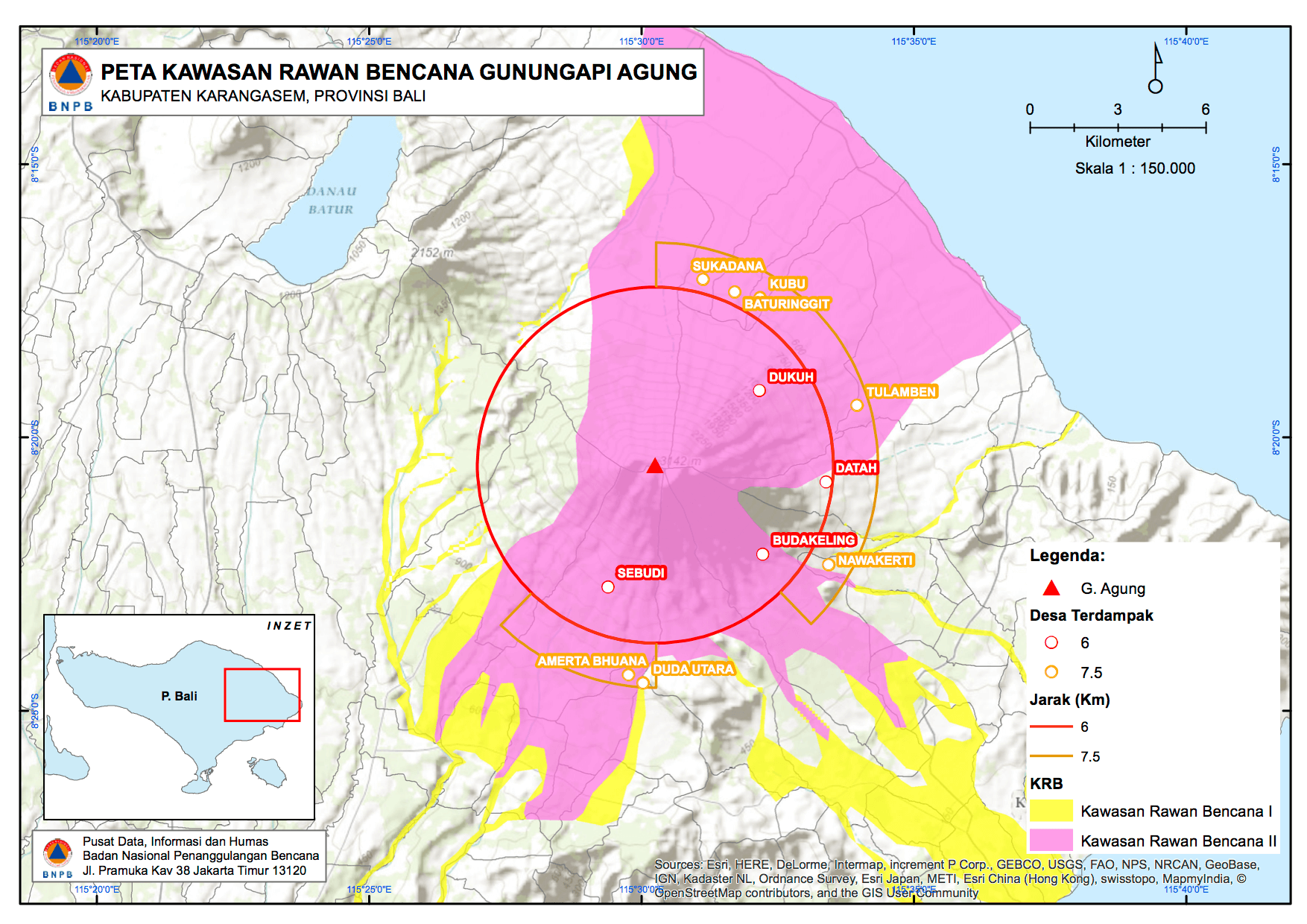 Agung - Volcan Agung à Bali - Eruption du mont Agung